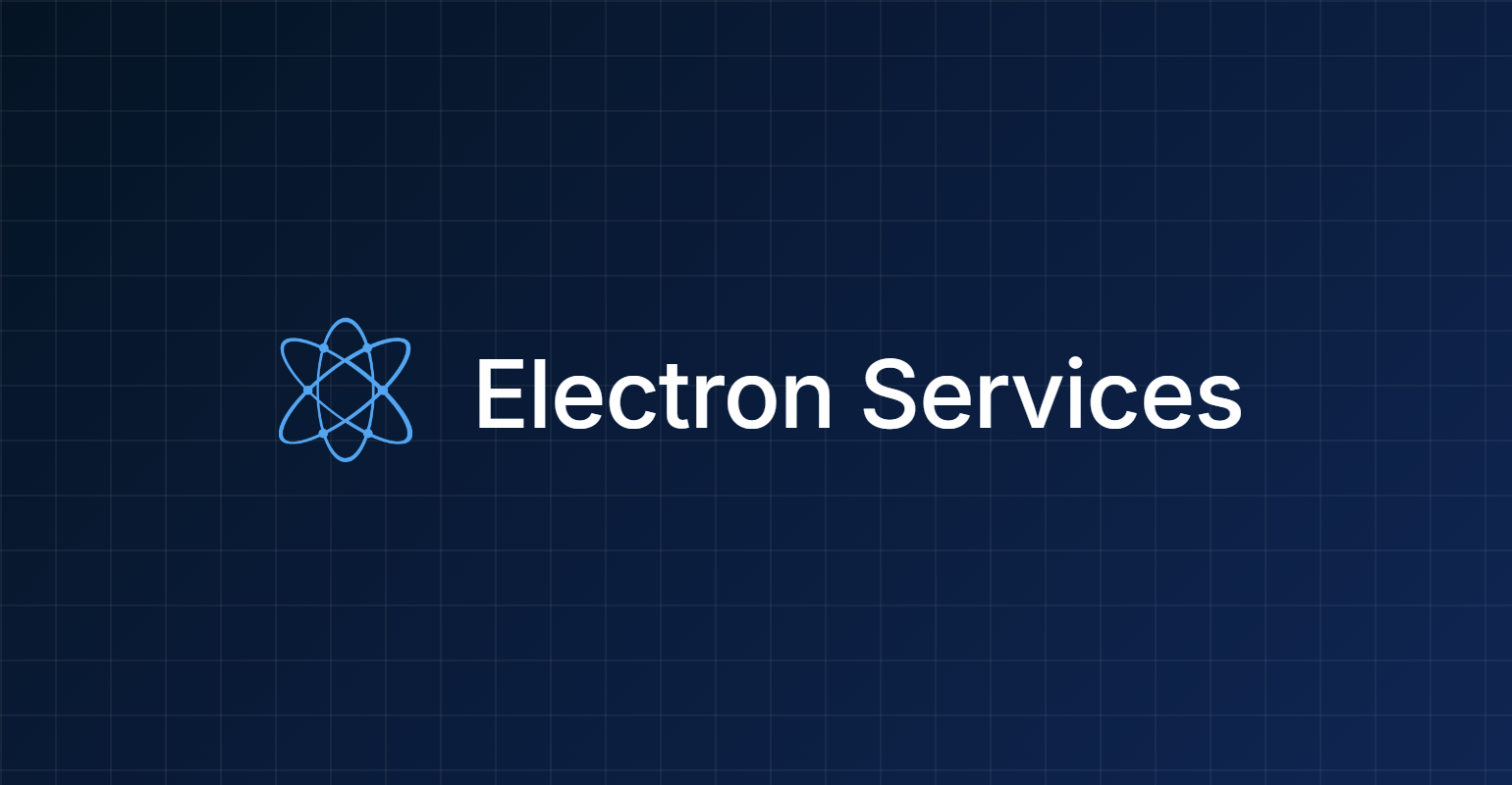 Electron Services
